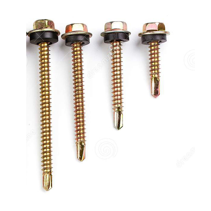 Jual Skrup Roofing M 12 x 125 mm Paku Sekrup Rangka Baja Ringan M12 x ...