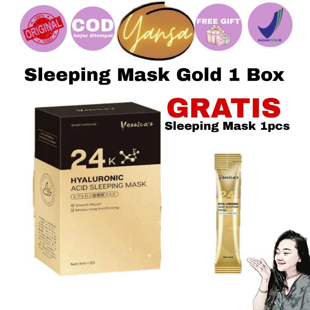 Jual Yessica's Sleeping Mask Ecer 5pcs / 10 pcs / 15 pcs / 1 box ...