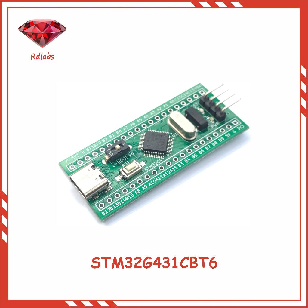 Jual STM32 Arduino Green Pill Development Board STM32G431CBT6 | Shopee Indonesia