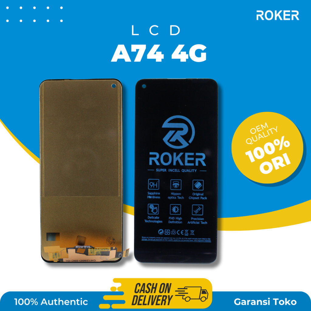 Jual ROKER LCD TOUCHSCREEN OPPO A74 4G A94 4G Reno 5F realme 7 pro LCD ...