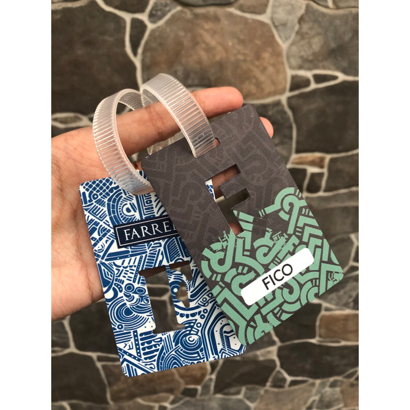 Jual Luggage Tag Bag Tag Tas Koper Custom Nama BagTag Koper Gantungan ...