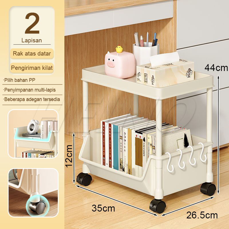 Jual HEINO Rak Buku Susun Serbaguna Tempat Rak Buku Anak Lemari Buku ...