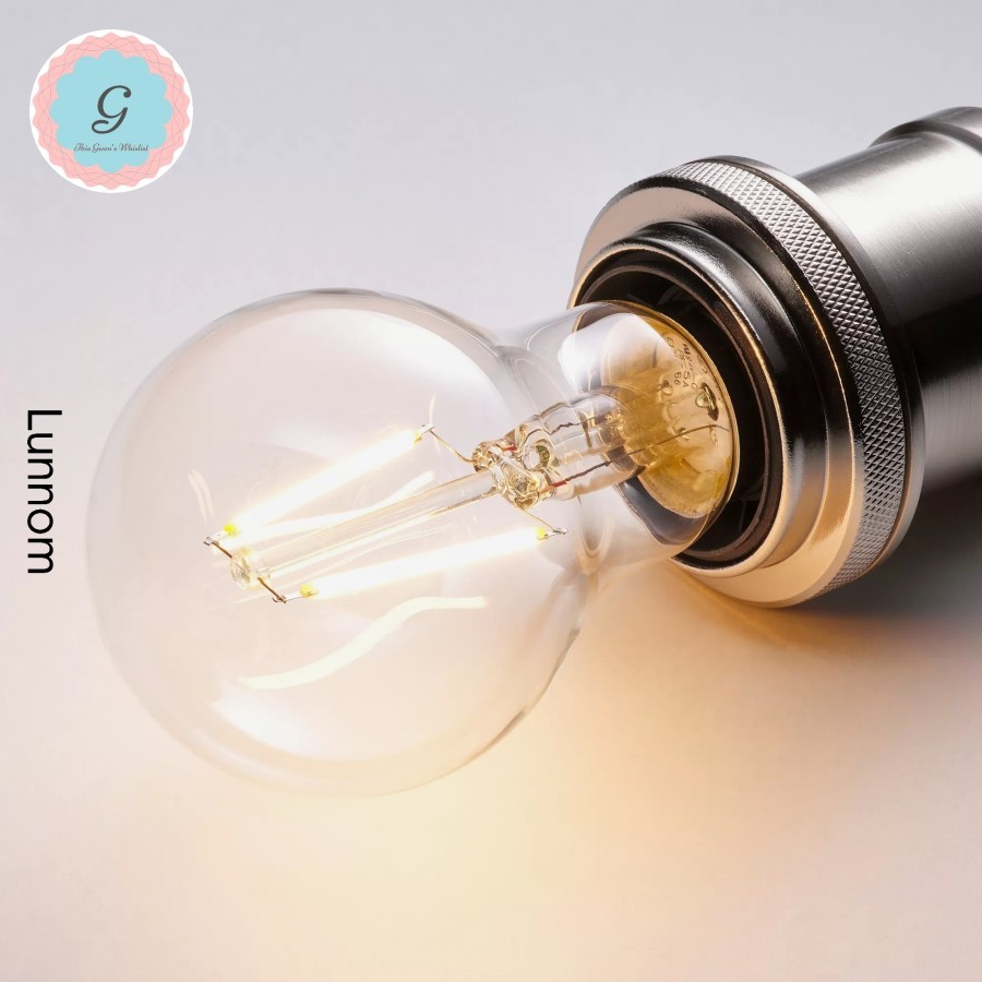 Jual Bohlam lampu pijar bulat filamen LED 1.1W e27 150 lumen 2200k ...