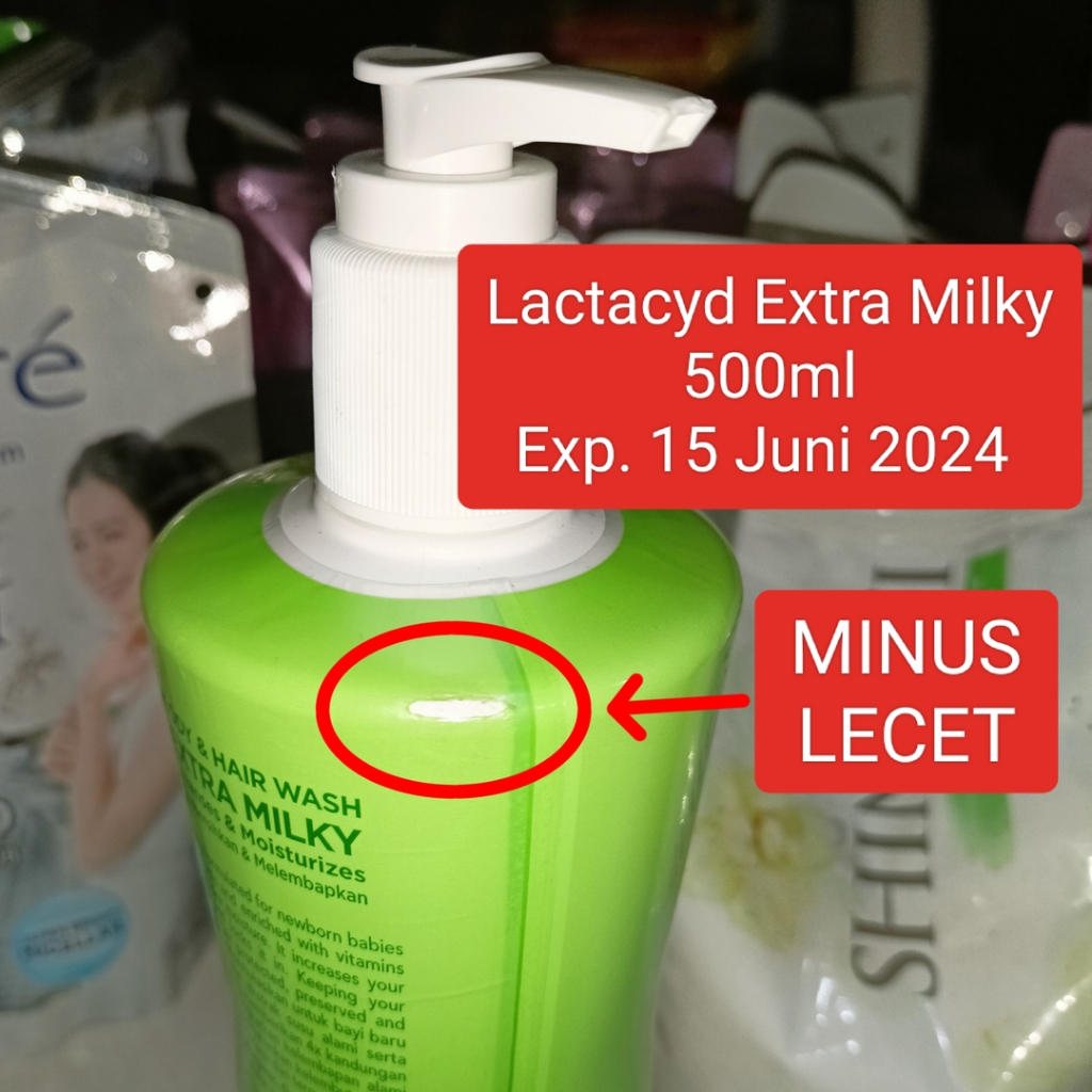 Jual Lactacyd Sabun Bayi kemasan pump Jumbo 500ml / Lactacyd Baby Body ...