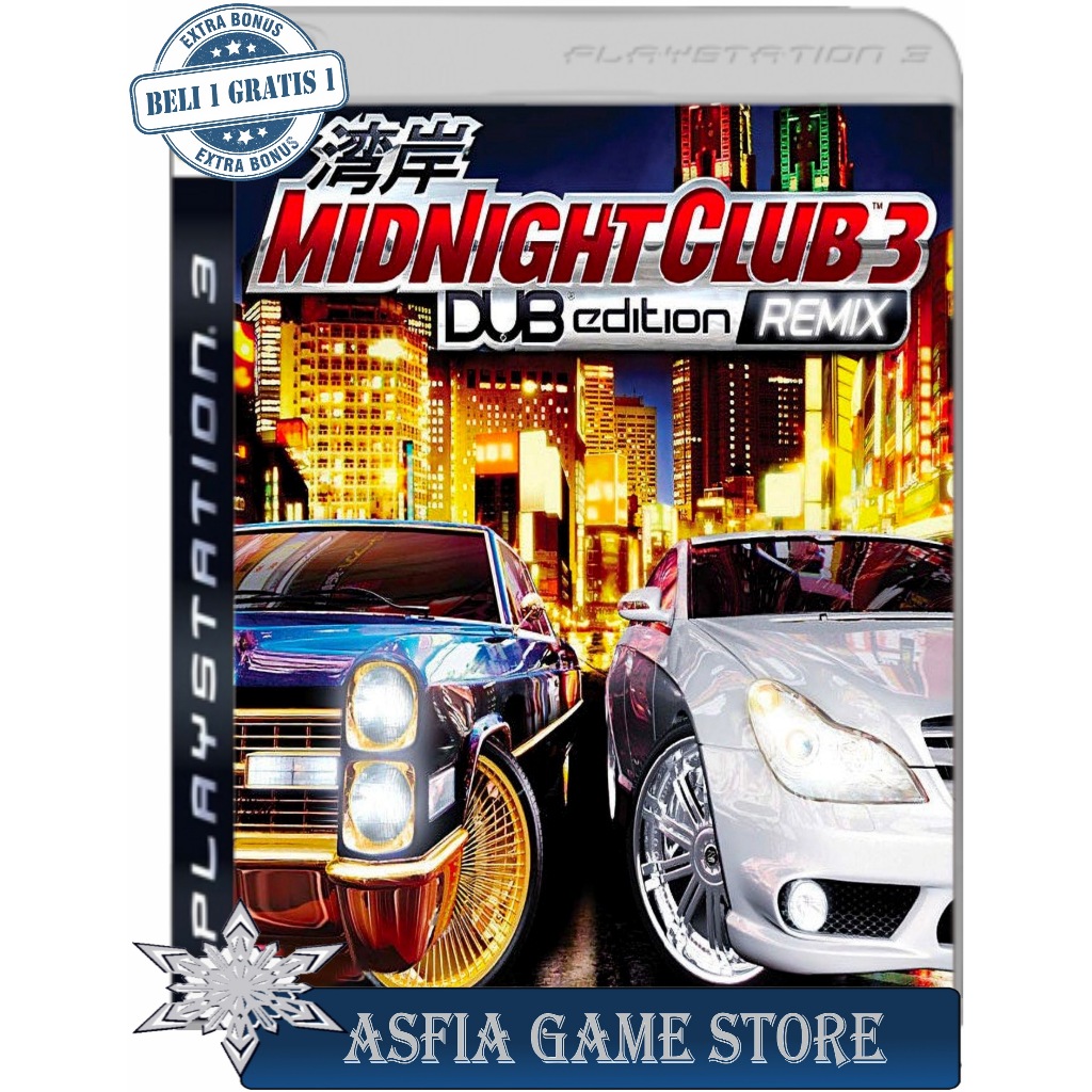 Jual Midnight Club 3 DVD Kaset Game PS3 PKG CFW HEN MULTIMAN | Shopee ...
