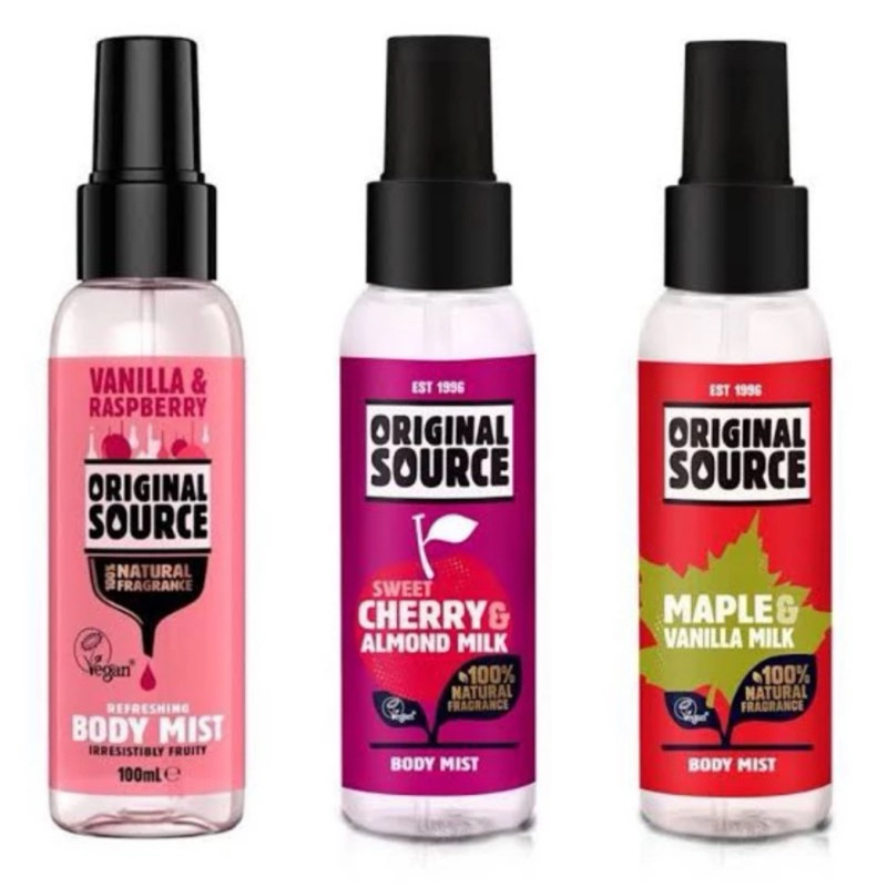 Jual ORIGINAL SOURCE Body Mist Bottle Spray | Shopee Indonesia