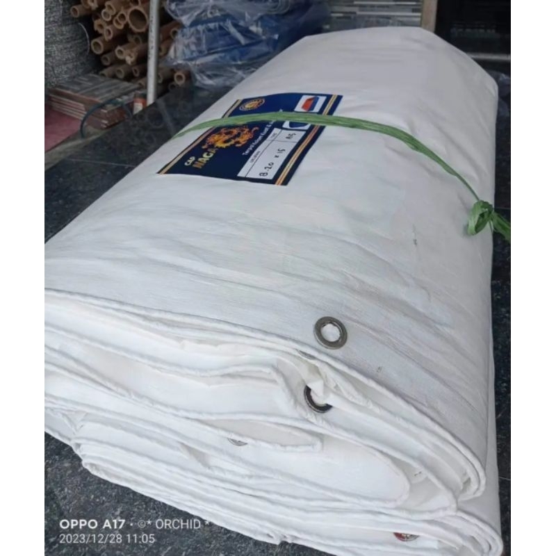 Jual TERPAL A15 PUTIH UNTUK PANGGUNG HARGA PERMETER PERSEGI sudah ...
