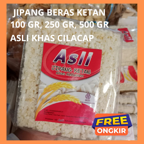 Jual Jipang Manis Beras Brondong 1 Pack - Gipang Beras Jipang Manis ...