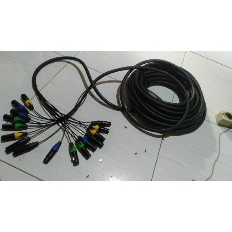 Jual kabel snake SPL audio 5m 8ch | Shopee Indonesia