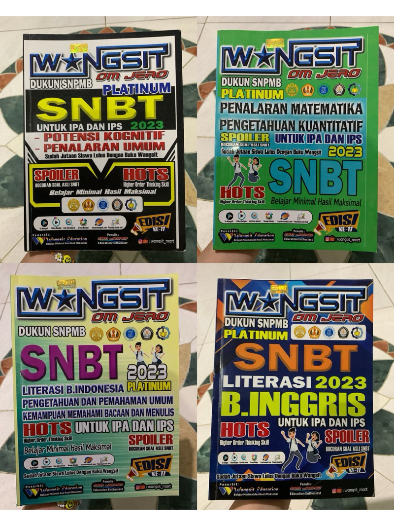 Jual BUKU WANGSIT OM JERO 4 BUKU (masih mulus bahkan baru) | Shopee ...