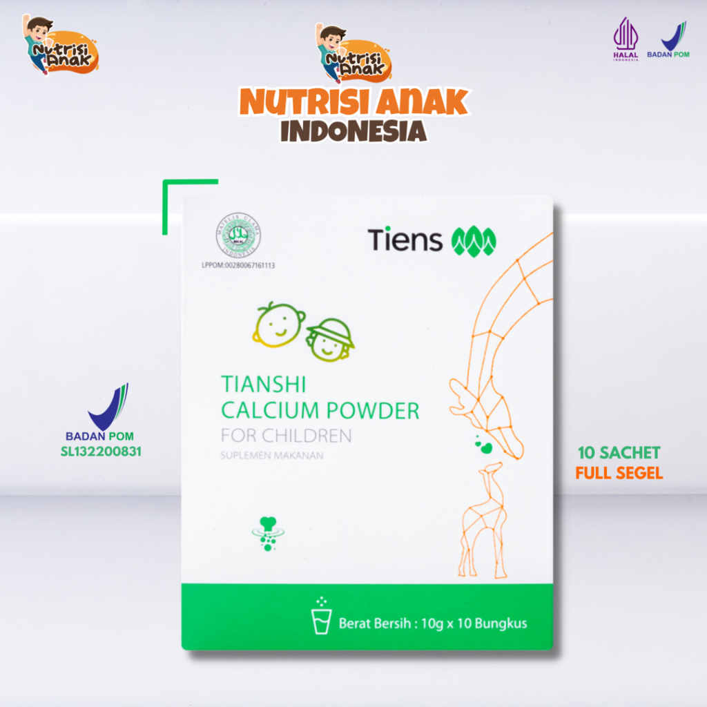 Jual Susu Calsium Powder For Children 10 Sachet | NUTRISI ANAK Susu ...