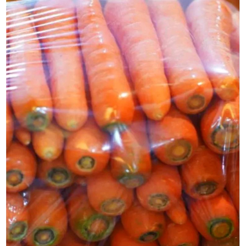 Jual wortel organik 500gram fres dan segar peking rapi menggunakan dus ...