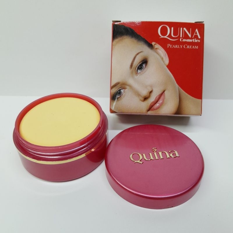 Jual Quina cosmetics cream pearly 15gr ori bpom ecer | Shopee Indonesia