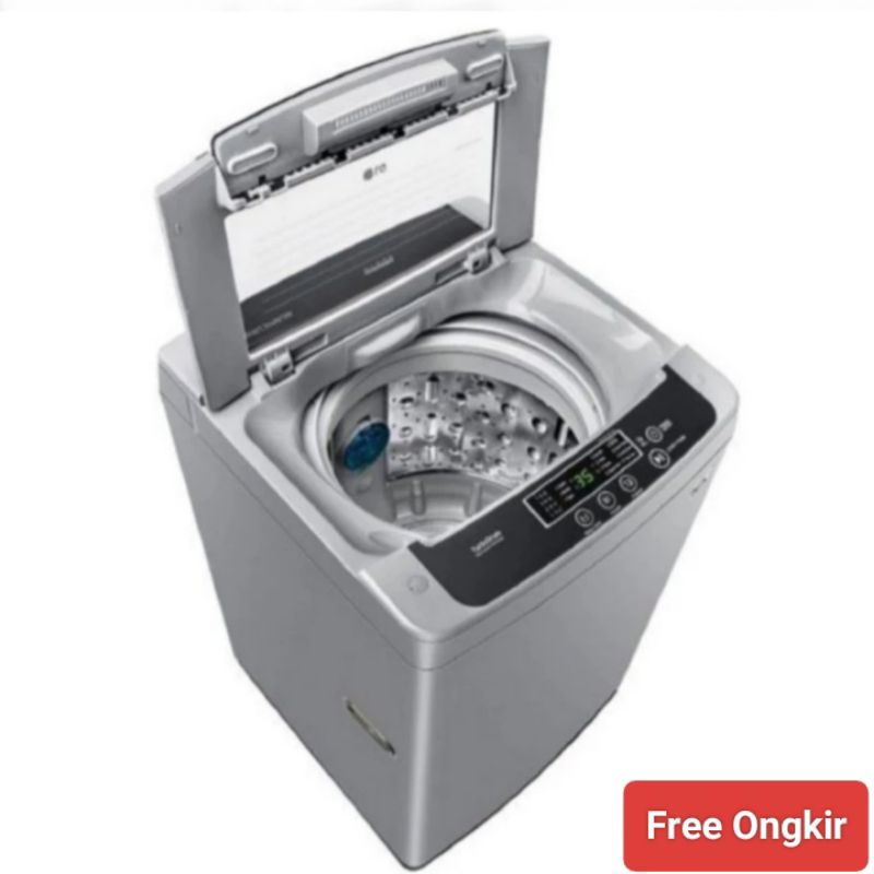 Jual LG T2107VSPCK / T2107 / T-2107 Mesin Cuci 1 Tabung Top Loading 7 ...
