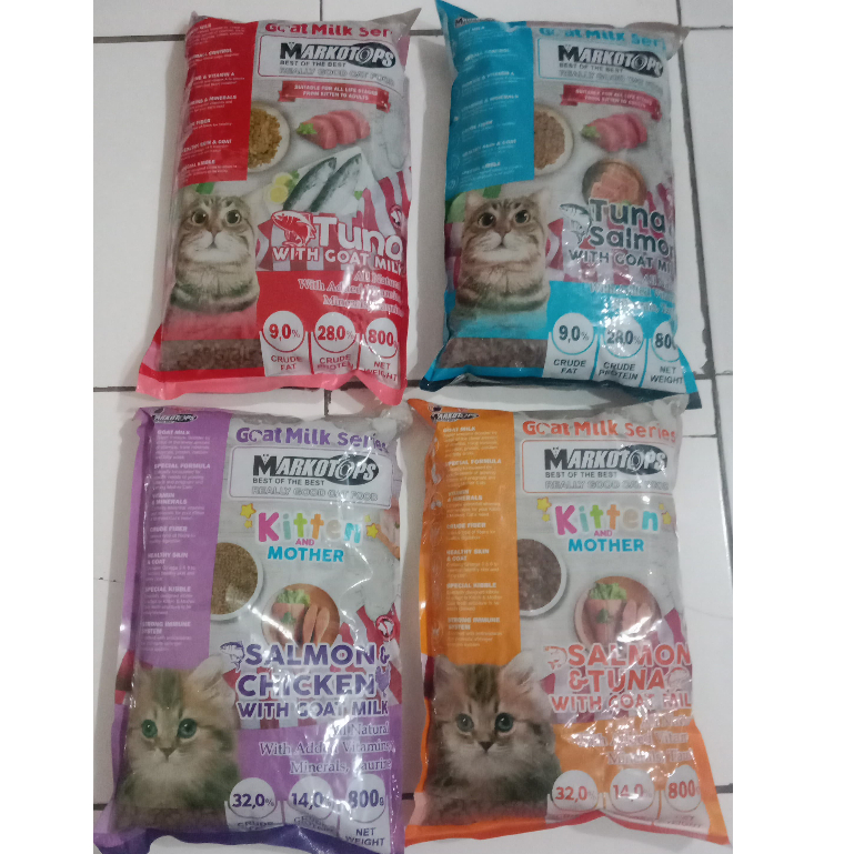 Jual Markotop Dry Food 800g / Markotop Ikan Donat Kitten 800g/ Makanan ...