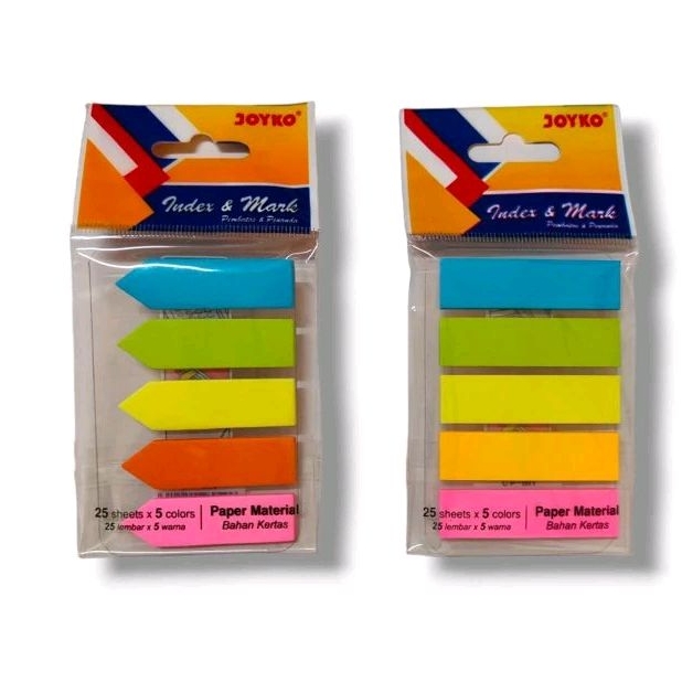 Jual Sticky notes arrow flag kecil joyko / pembatas kertas penanda ...