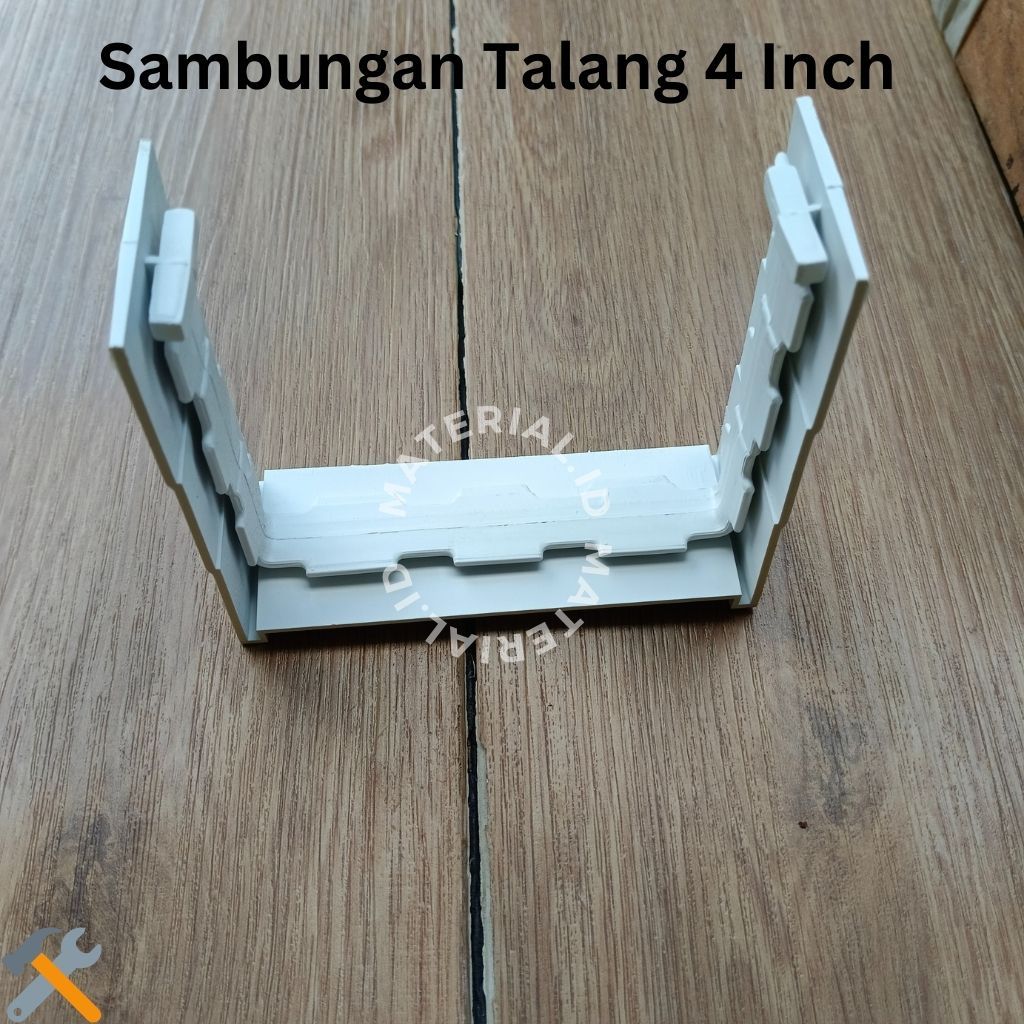 Jual Sambungan Talang Air PVC Kotak 4 Inch | Shopee Indonesia