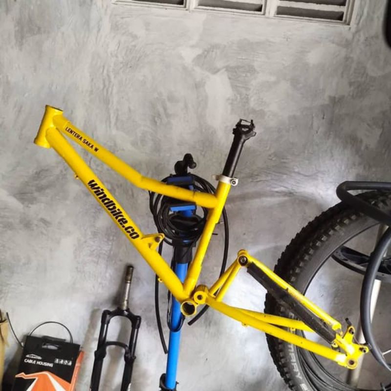 Jual Frame Fullsus BABAH BIKES Junior 24" 24 in Chromoly All Mountain ...