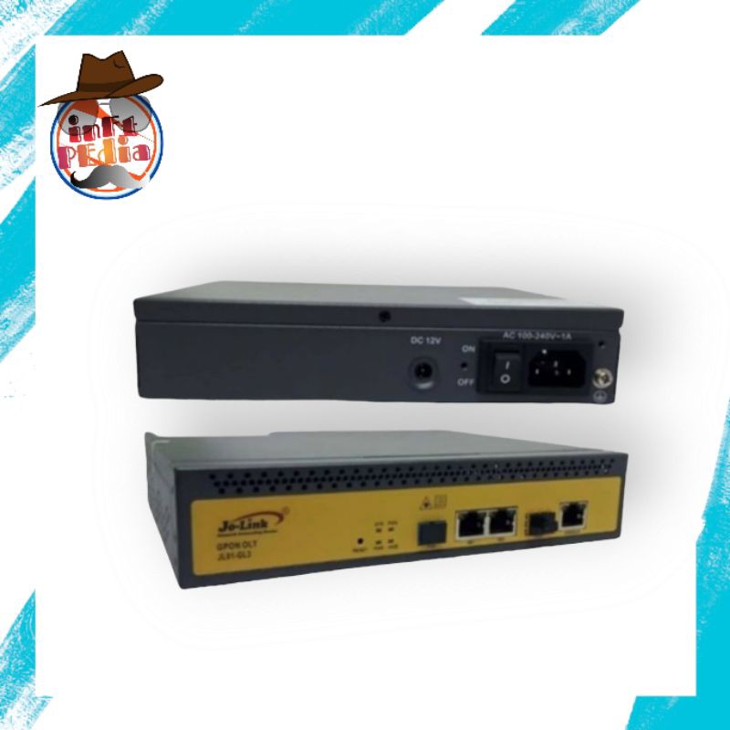 Jual (PROMO) OLT Gpon 1Pon include sfp 8dB 128ont/Pon Jolink by Visol ...