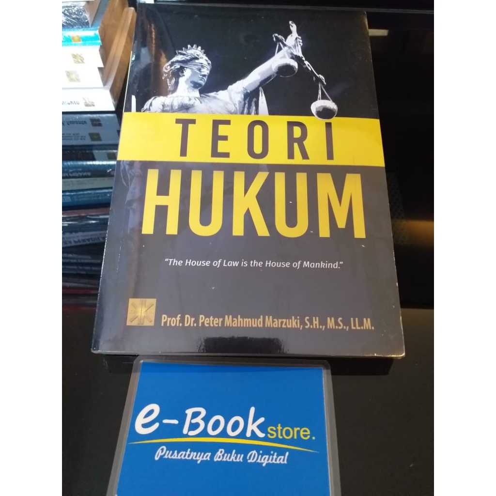 Jual Teori Hukum - Prof. Dr. Peter Mahmud Marzuki / ORIGINAL | Shopee Indonesia