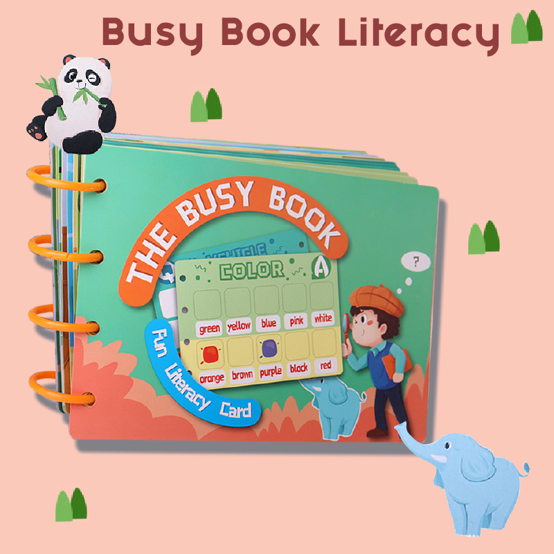 Jual BLOCK CITY CHILDREN BUSY BOOK / BIG QUIET BOOK ACTIVITY / BUKU ...