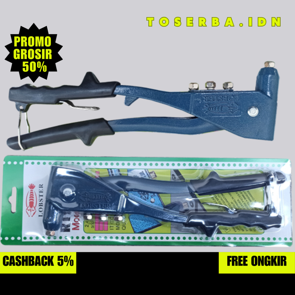 Jual NICHIE TOKIO THOR LOBSTER TANG RIVET PREMIUM | Shopee Indonesia