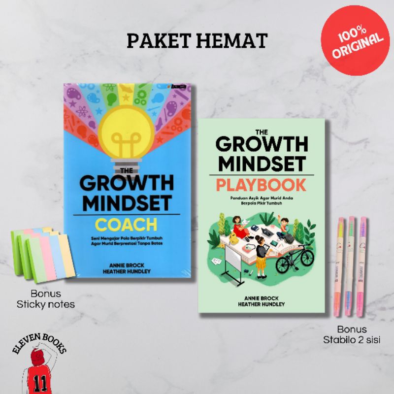Jual Paket Hemat Buku The Growth Mindset Coach & The Growth Mindset ...