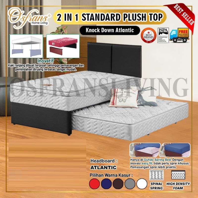 Jual Guhdo Standard 2 In 1 Plush Top KD KNOCKDOWN KASUR ATAS DAN DIVAN ...
