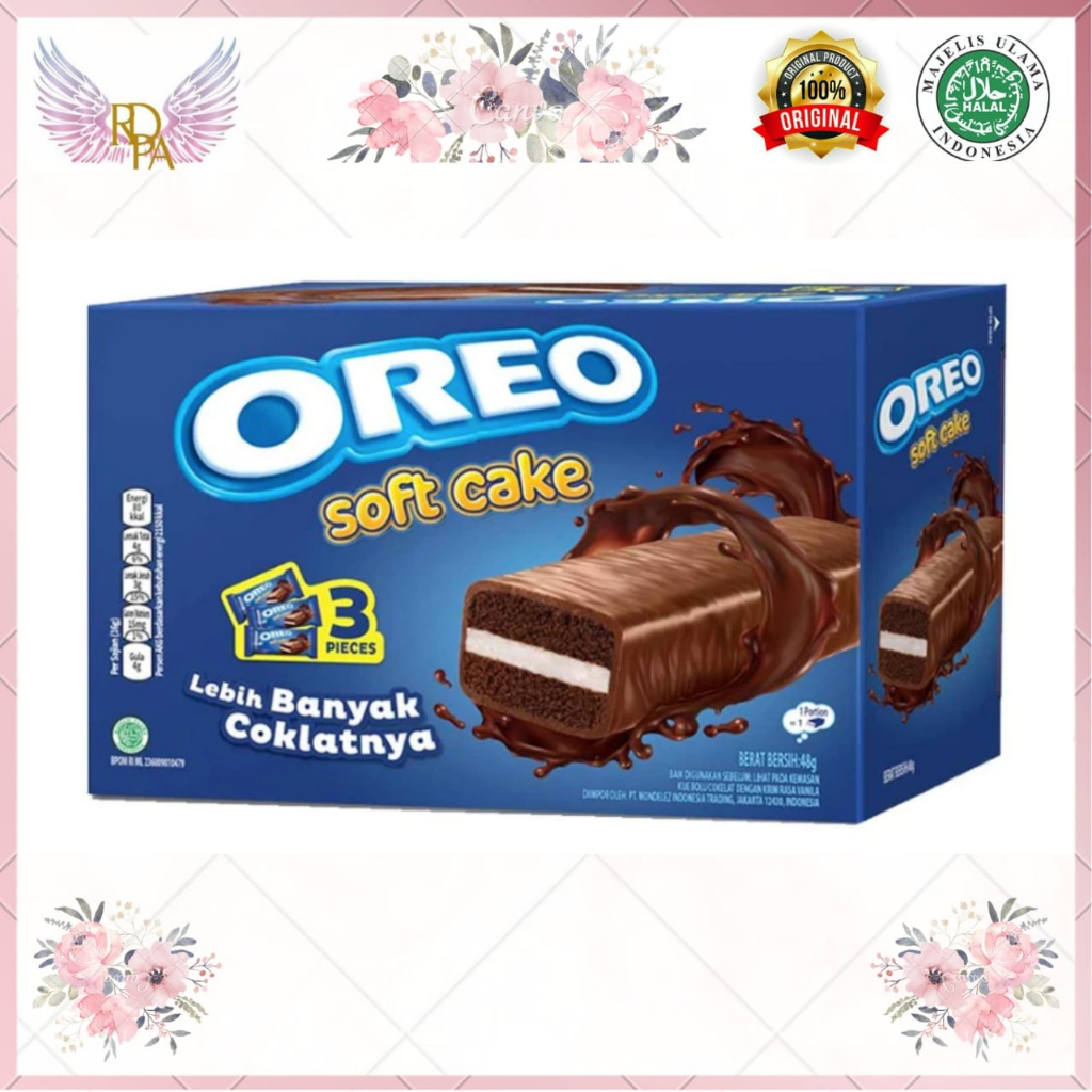 Jual Oreo Soft Cake 1 Box (3 Pcs). Oreo Bolu Softcake. Oreo Softcake ...