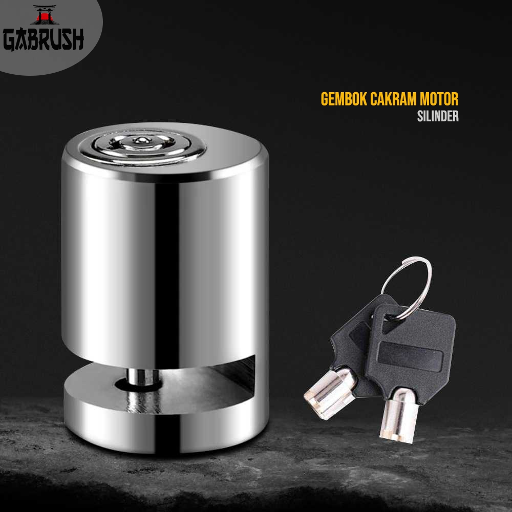 Jual Gembok Kunci Cakram Motor Silinder Disc Brake Lock | Shopee Indonesia