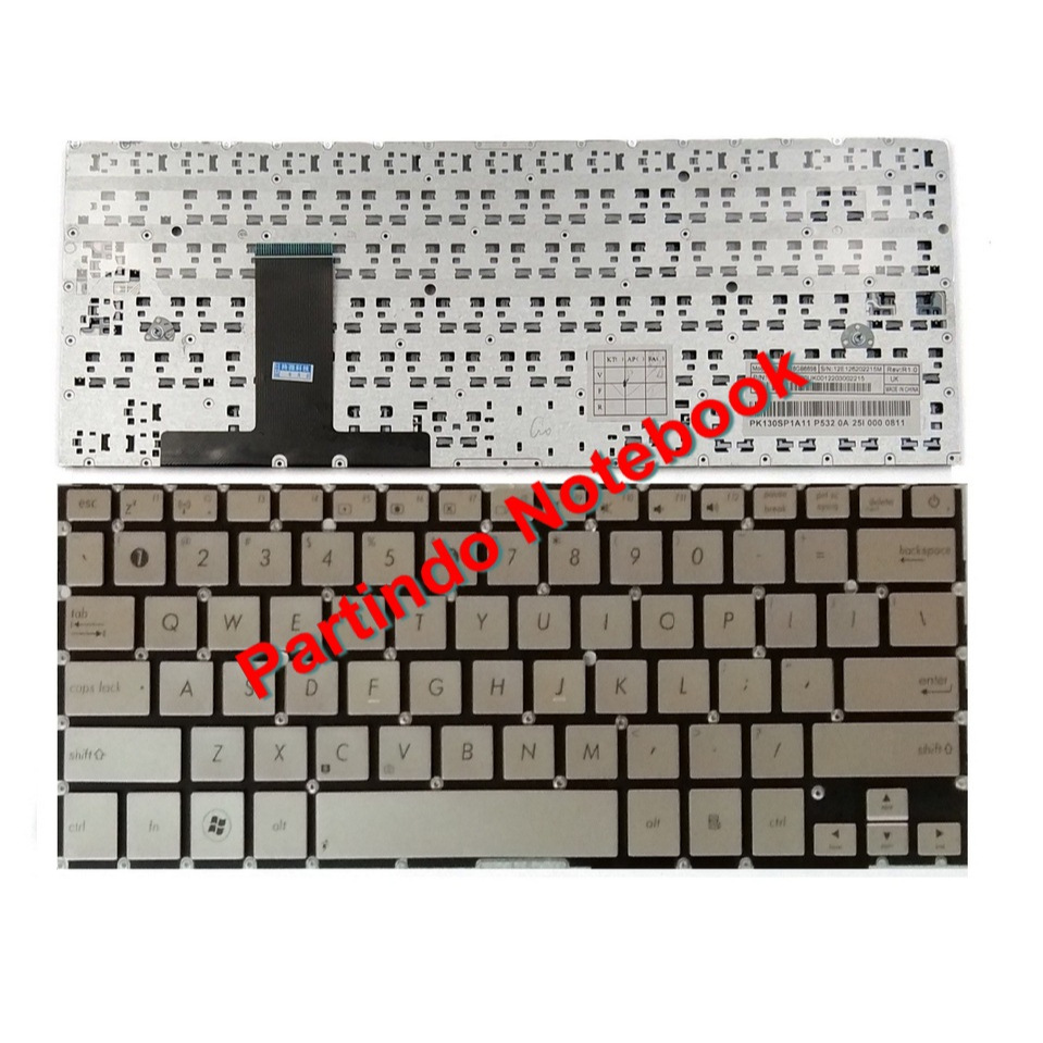 Jual Keyboard Asus Zenbook/Ultrabook UX31 silver | Shopee Indonesia