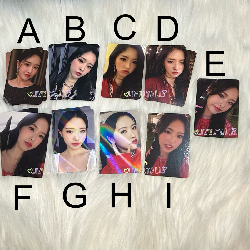 Jual LOONA Olivia Hye Hyeju Photocard PC Album - ARTMS Loossemble 12:00 Midnight Loona Island ...