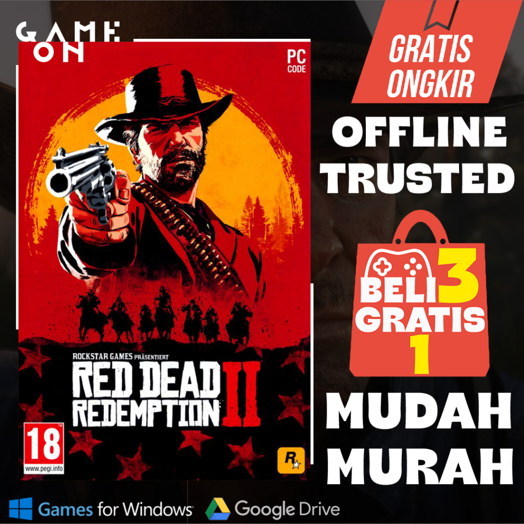 Jual Red Dead Redemption 2 - Game PC Action Adventure - Download Game ...