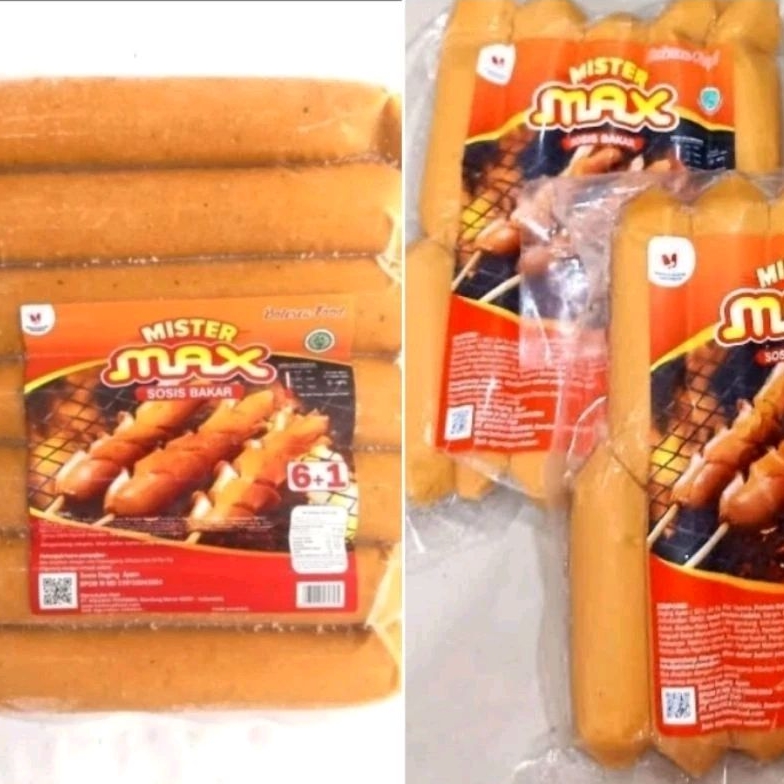 Jual MISTER MAX SOSIS BAKAR JUMBO UK.8 pcs (NEW)& MINI. ISI 10+2 | Shopee Indonesia
