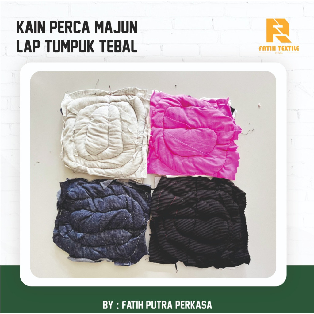 Jual KAIN LAP MAJUN PERCA WARNA JAHIT TEBAL (1 PCS) / LAP BAHAN KATUN ...