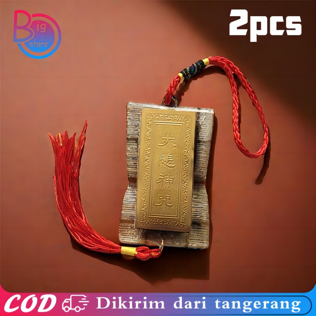 Jual Isi 2pcs Gantungan Cina Gantungan Mantra Dewi Kwan Im Gantungan ...