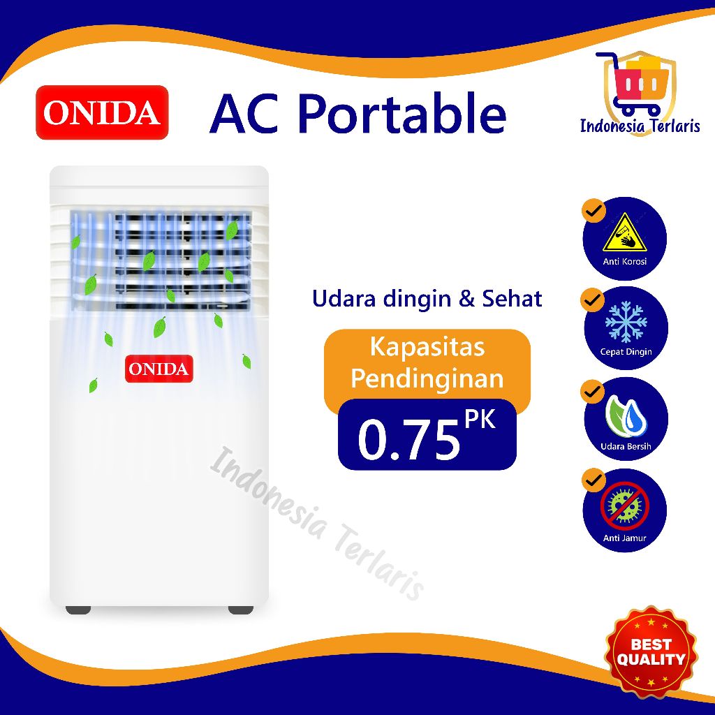 Jual ONIDA AC 1/2 PK.AC Portable 3/4 PK / 0.75PK.Low Watt.Baru ...