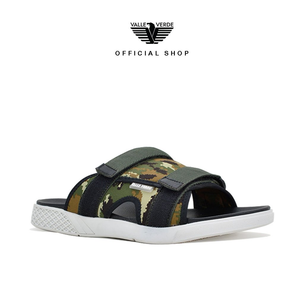 Jual Sandal Slip On Pria Army ALEX - VALLEVERDE | Shopee Indonesia