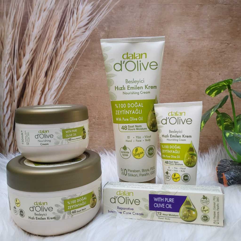 Jual Body Butter - lotion - body cream (Tube) | Dalan d'olive 100% ...