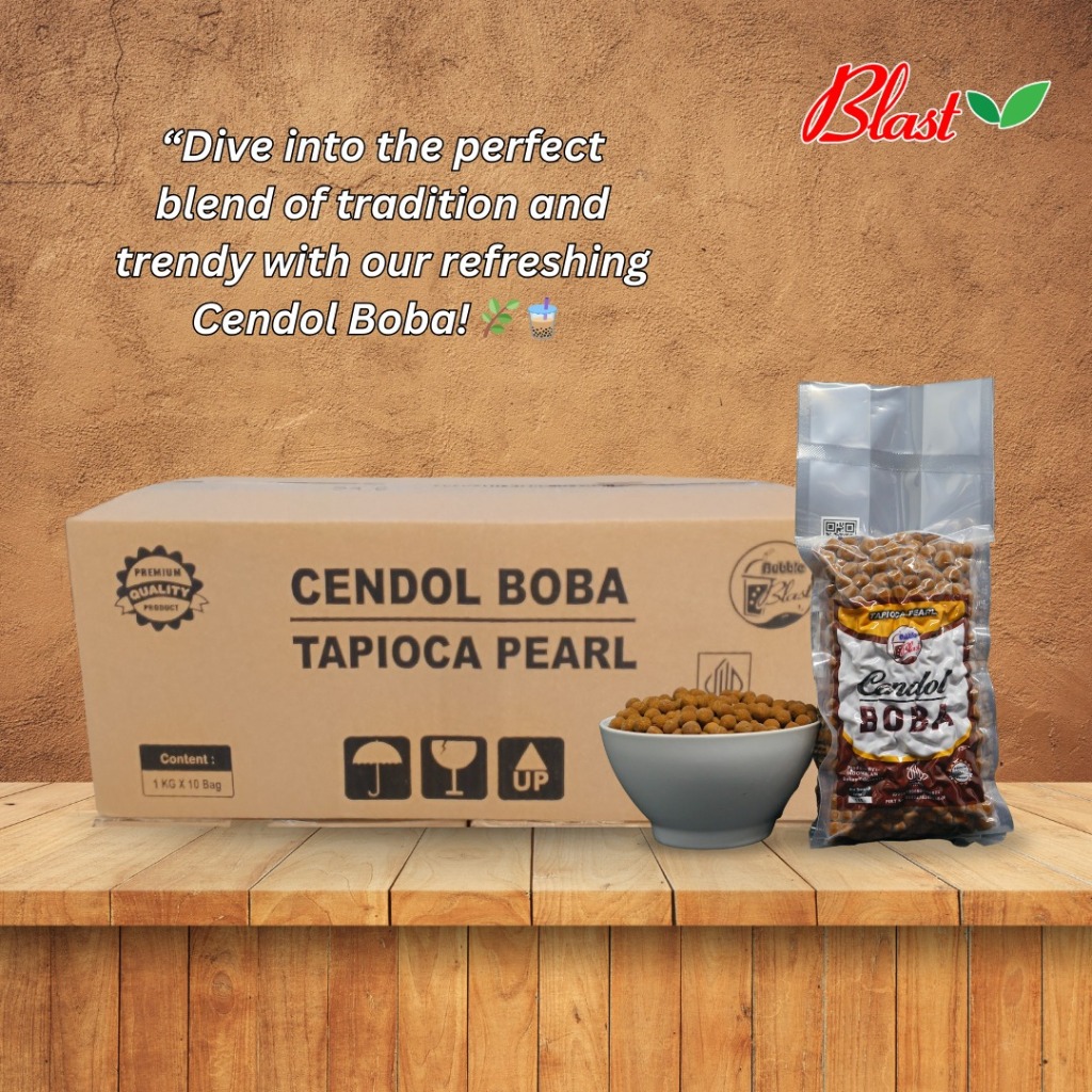 Jual Cendol Boba 1 Dus / Tapioca Pearl | Shopee Indonesia