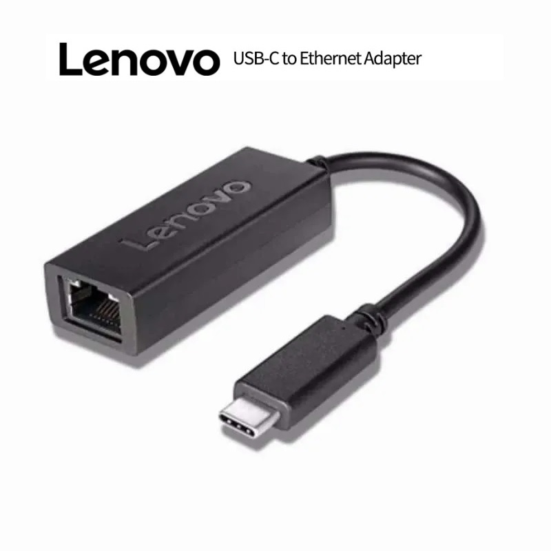 Jual LENOVO USB-C to Ethernet Adapter - Support 1000Mbps Data Rate ...
