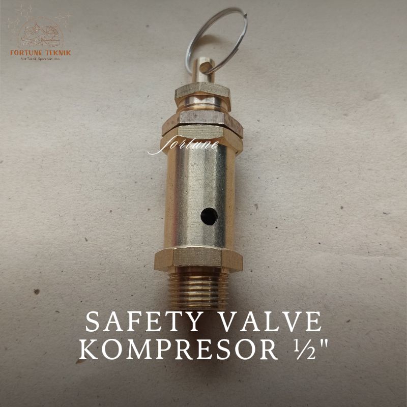 Jual Safety Valve 1/2" Kompresor Safety Valve Angin | Shopee Indonesia