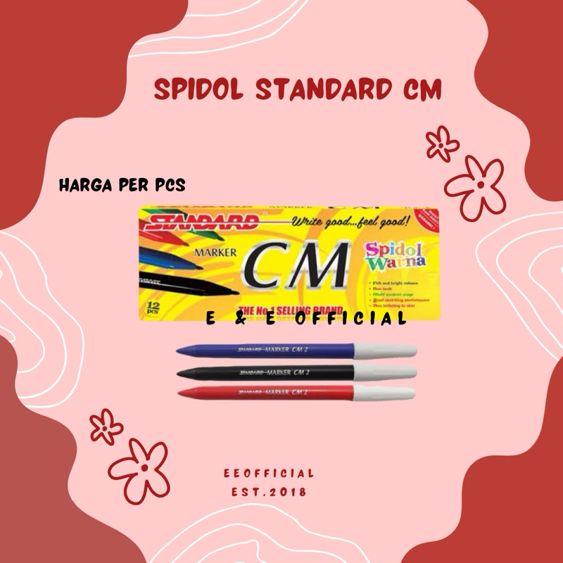 Jual SPIDOL KECIL WARNA HITAM CM 2 / SPIDOL HITAM ARTLINE | Shopee ...