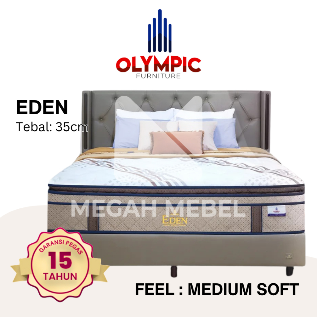 Jual Olympic Springbed Tipe Eden Full Set Kasur Saja | Shopee Indonesia