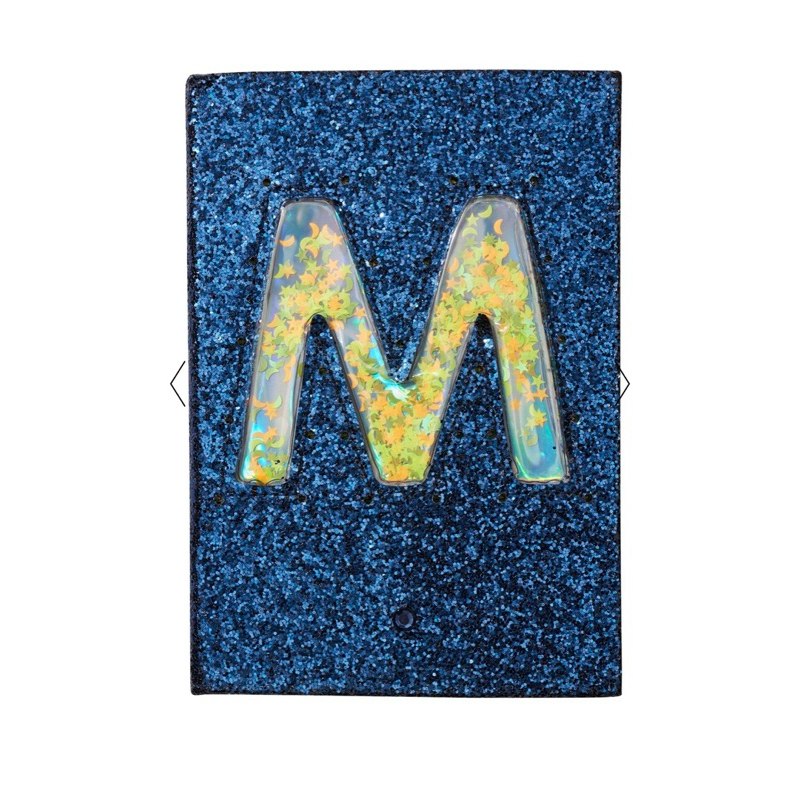 Jual Smiggle Space Light Up Glitter Alphabet A5 Notebook 100% ORIGINAL ...