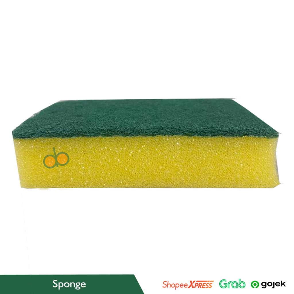 Jual Sponge cuci piring polytex / scotch brite / tapas kilau sabut busa ...