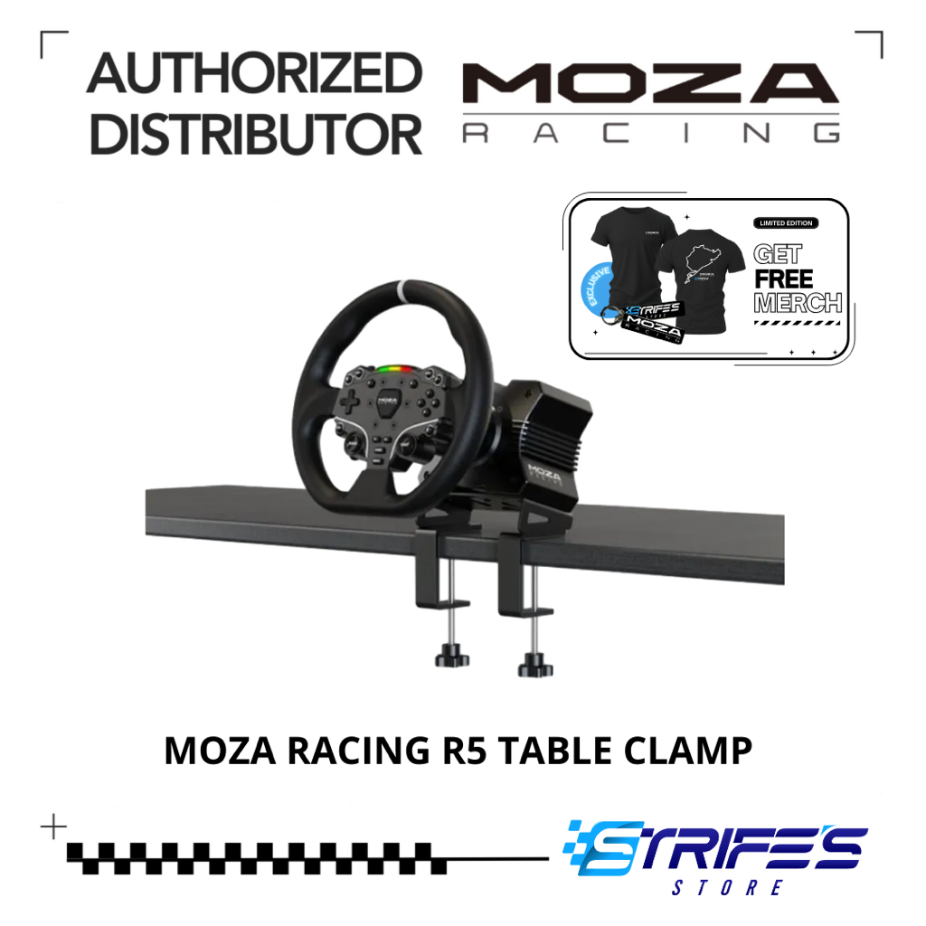 Jual Moza Racing Table Clamp for R5 Only Not For G29 Fanatec | Shopee Indonesia