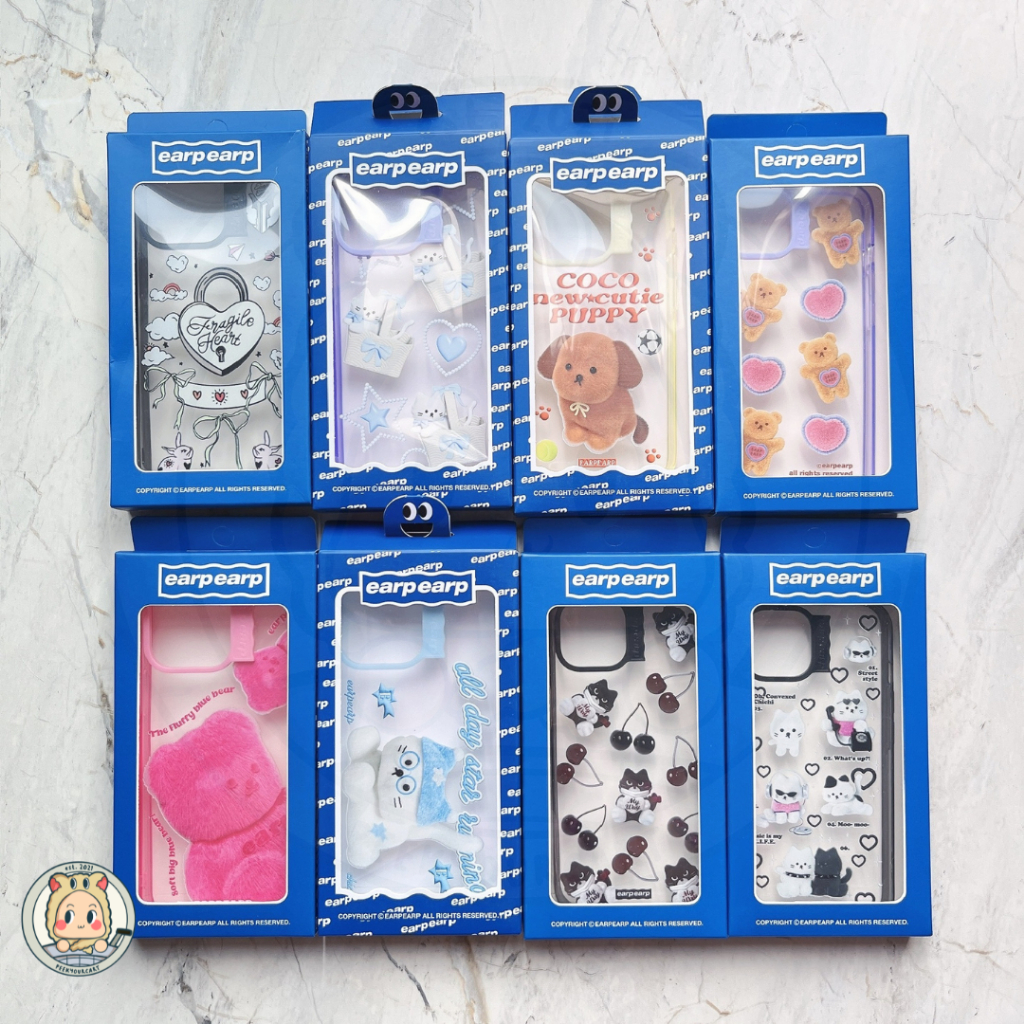 Jual [READY INA] Earpearp Wave Label Phone Case | iPhone 15 / 15 Pro ...