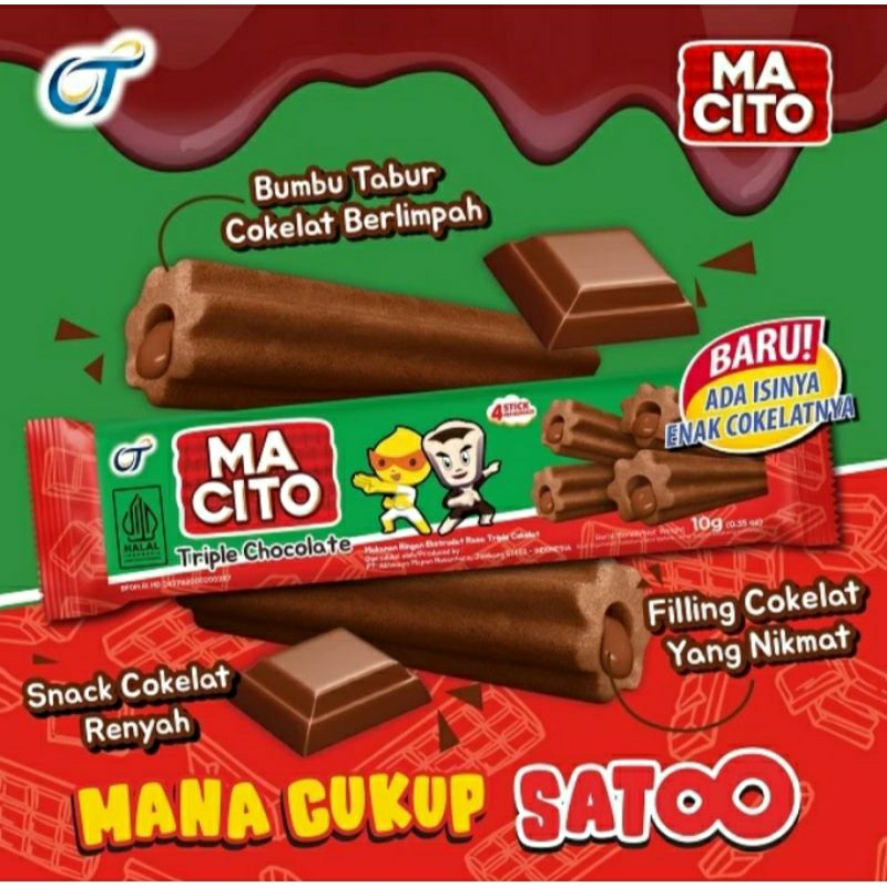 Jual MACITO Kemasan 10 GR (1 BOX ISI 10 PCS) | Shopee Indonesia