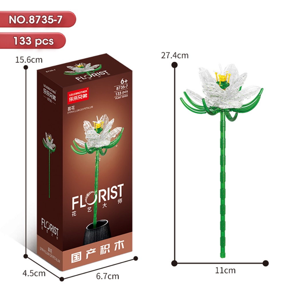 Jual LOZTOYS DIY Mainan Block Bunga Buket Puzzle Bricks Susun Balok ...